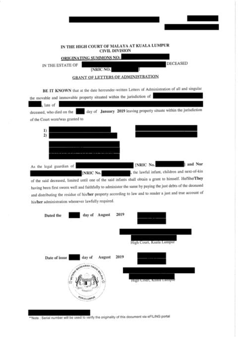 Estate Administration & Probate Management - Amir Khusyairi & Associates